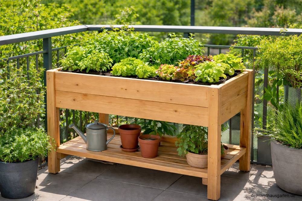 Hochbeet Kruter Balkon